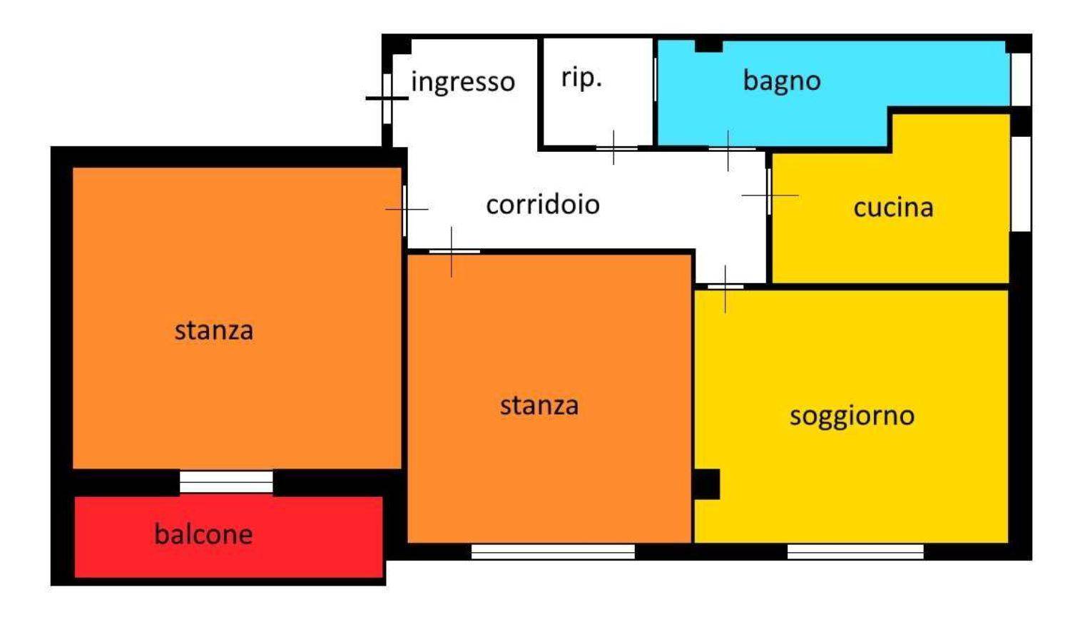 Quadrilocale via del Santissimo Rosario San c, Oltrisarco - Aslago, Bolzano