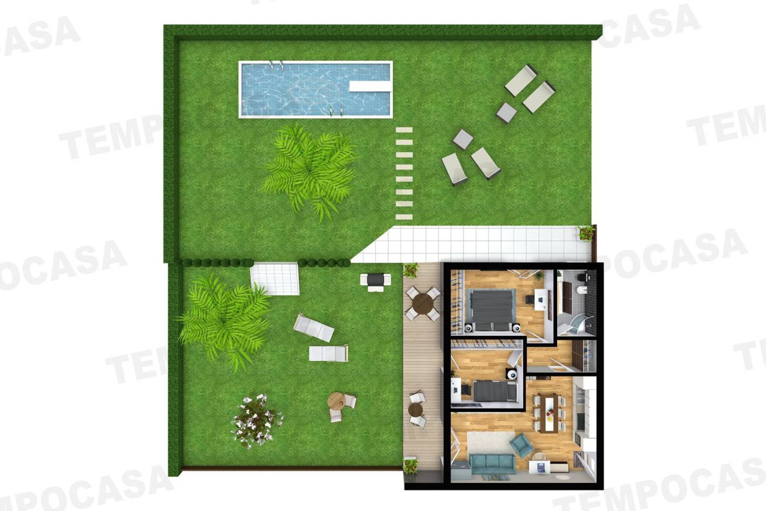 Trilocale via dei Mille, Castenaso