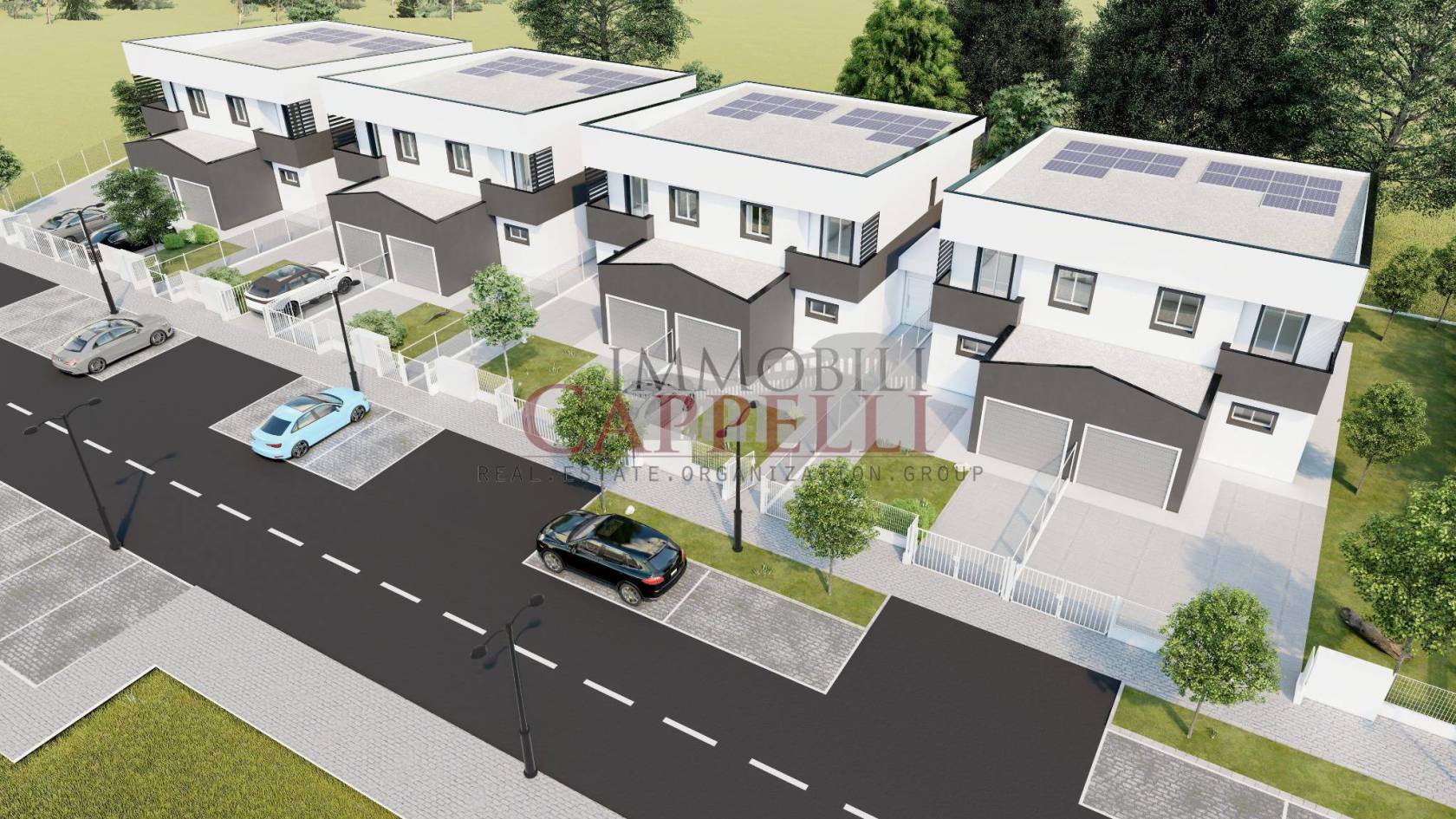 Villa a schiera via Enzo Biagi, Forlimpopoli