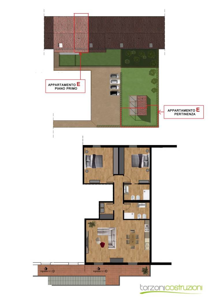 Trilocale via dei Granai 19, Campiglia Marittima