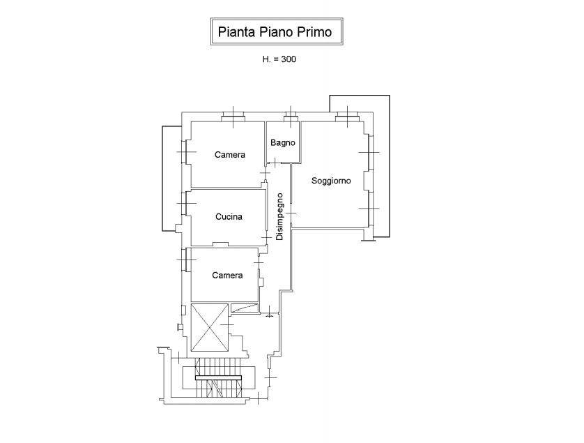 Quadrilocale piazza 1 Maggio 20, Corso Alessandria, Asti