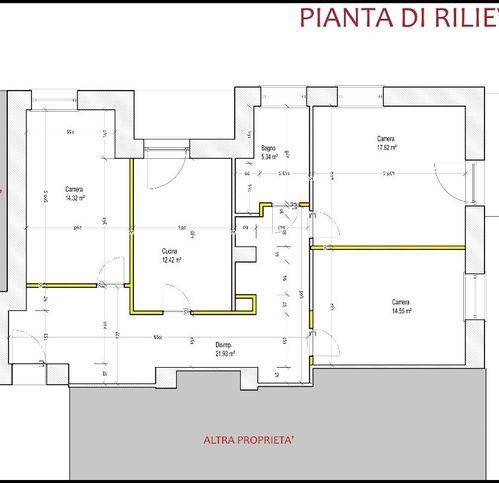 Appartamento buono stato, quarto piano, Aosta