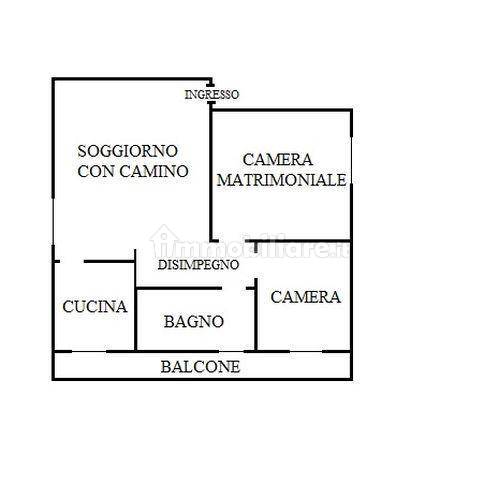 Trilocale buono stato, secondo piano, Centro, Carsoli