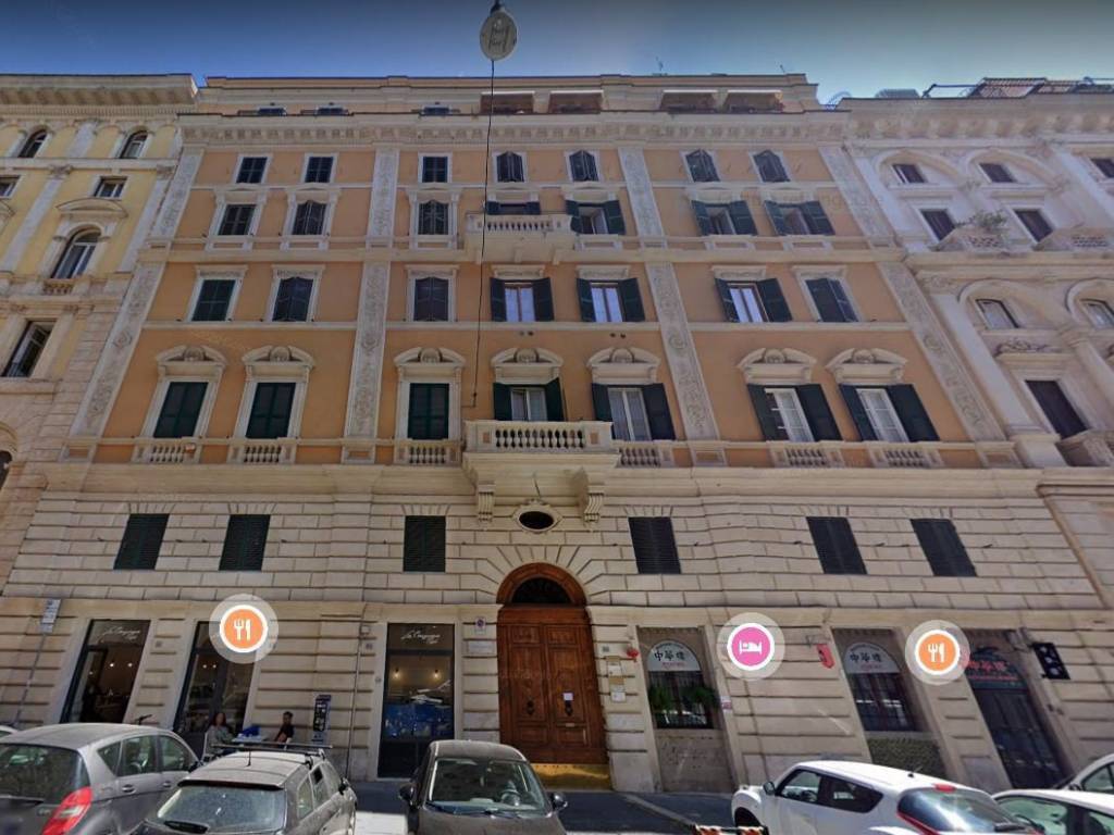 Asta per appartamento, via Firenze 43 Roma