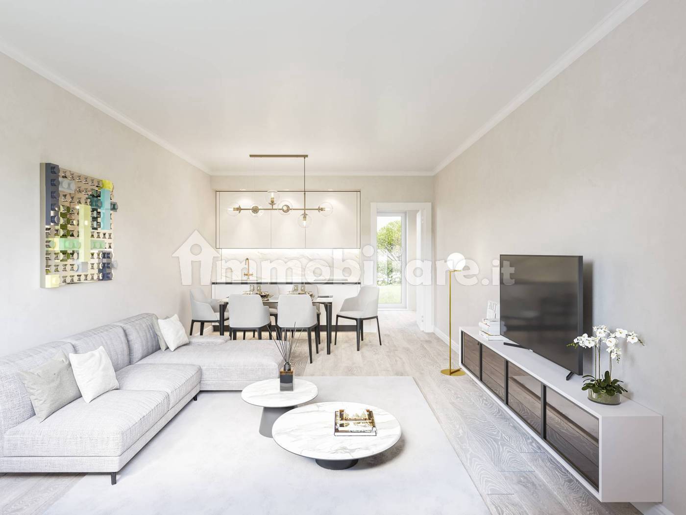 Bilocale via Aleardo Aleardi, Paolo Sarpi, Milano