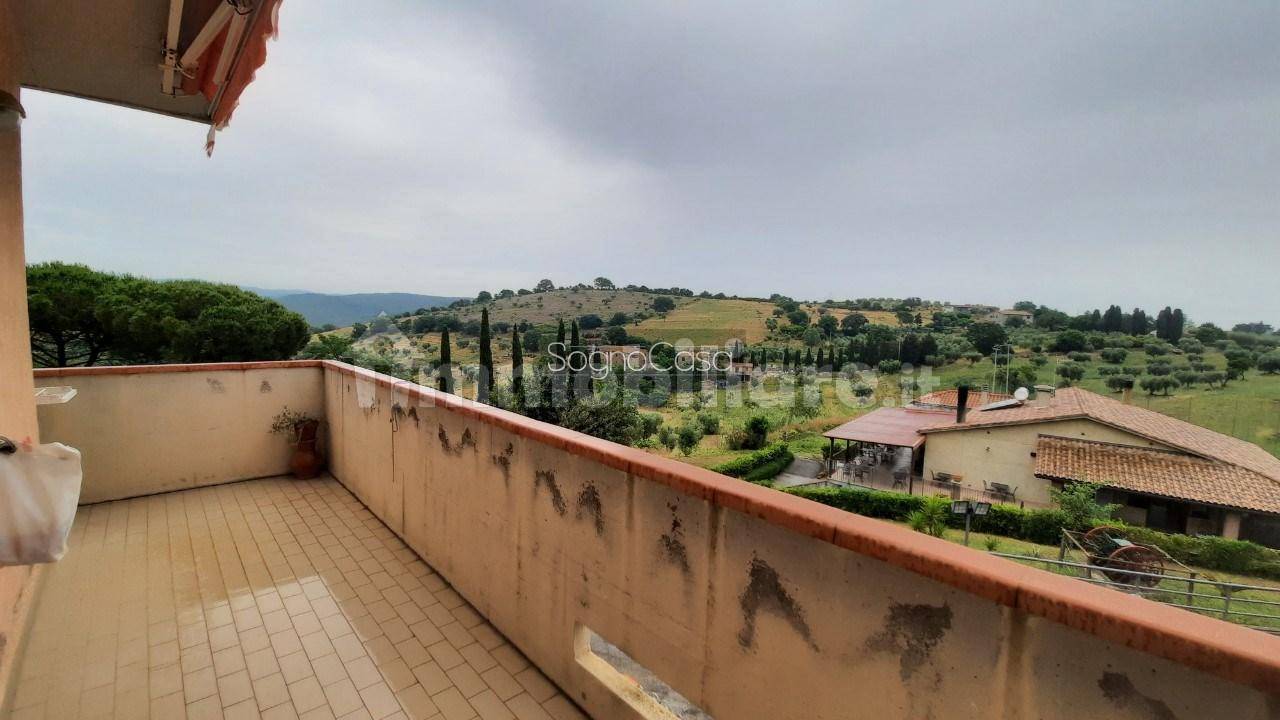 Quadrilocale via della Madonnina, Montiano, Magliano in Toscana