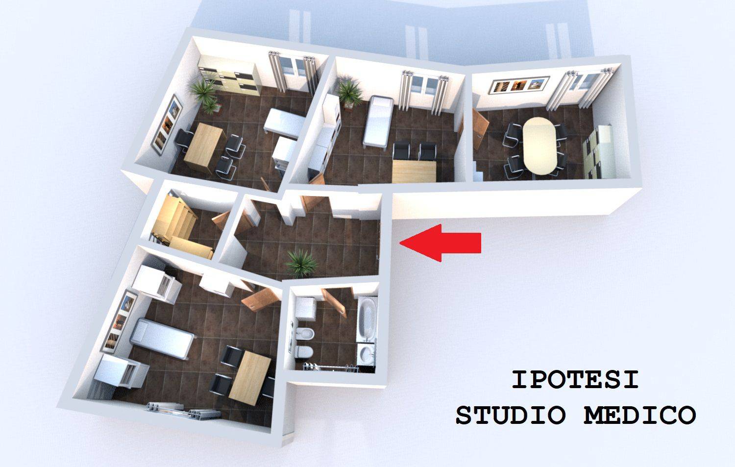 Appartamento piazza Filippo Corridoni, Centro, Corridonia