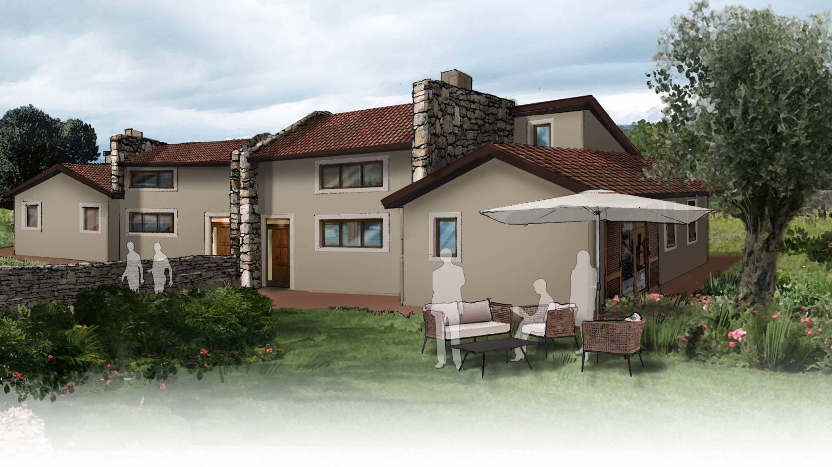 Villa bifamiliare, nuova, 208 m², Montelupo Fiorentino