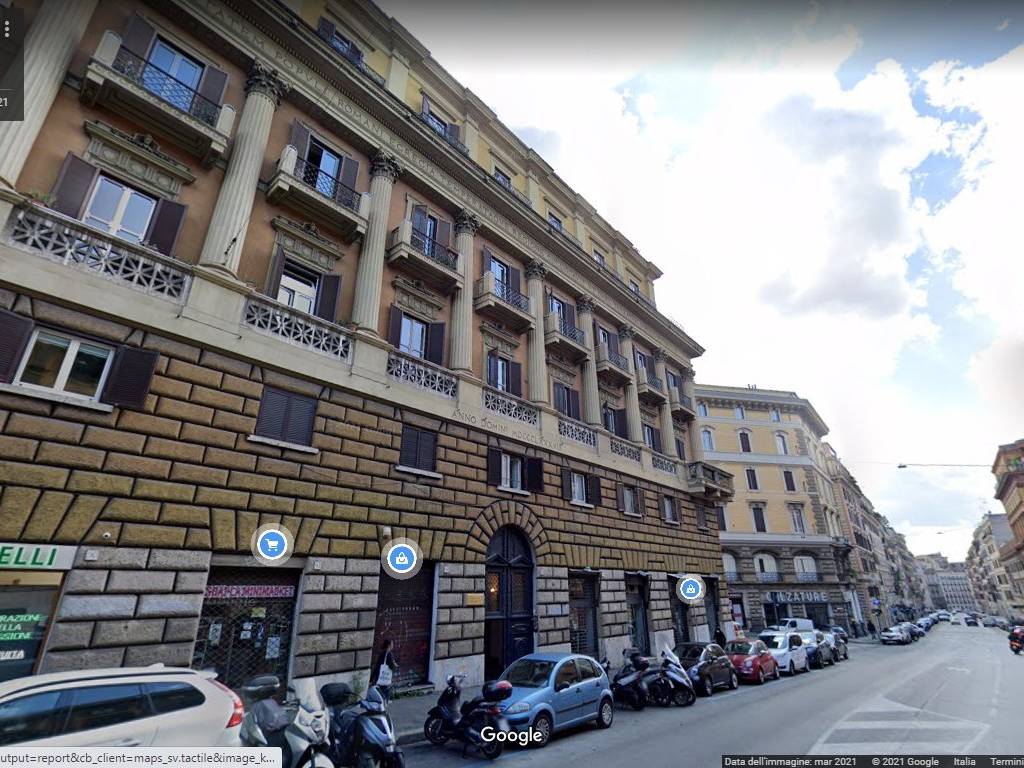 Asta per appartamento, via Camillo Benso di Cavour 96 Roma