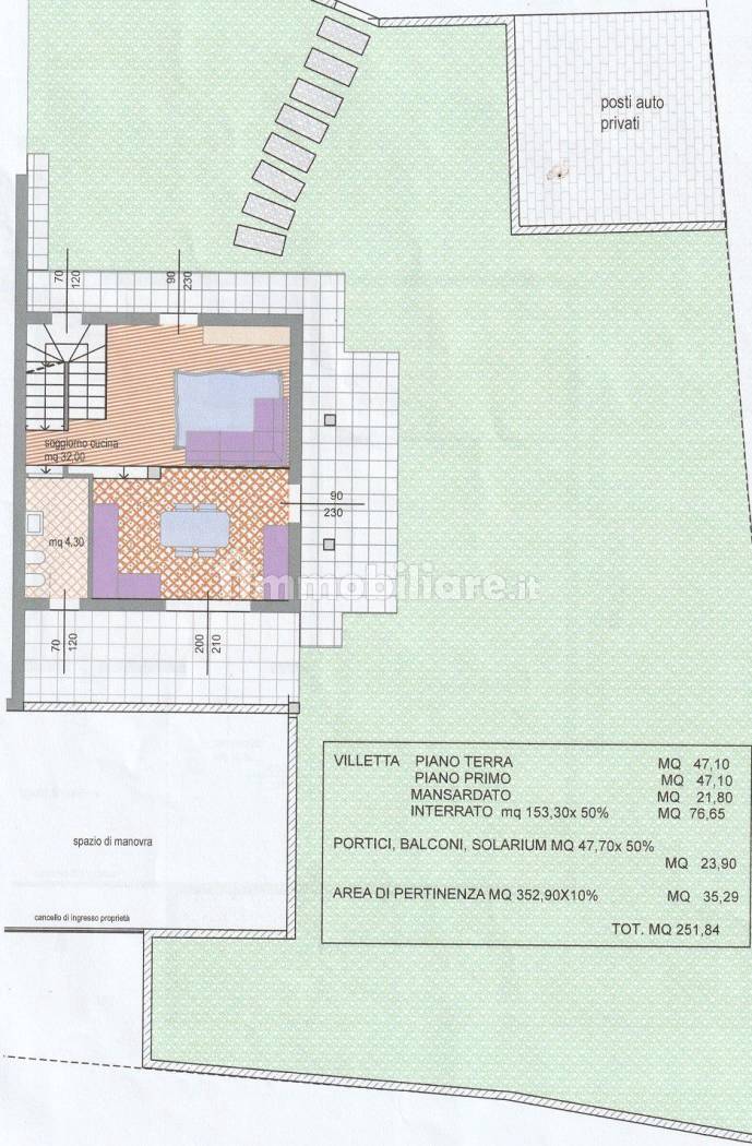 Villa bifamiliare via degli Olivi, Centro, Pozzolengo