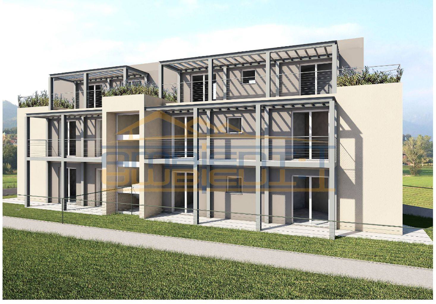 Trilocale via Trento, Centro, Calco