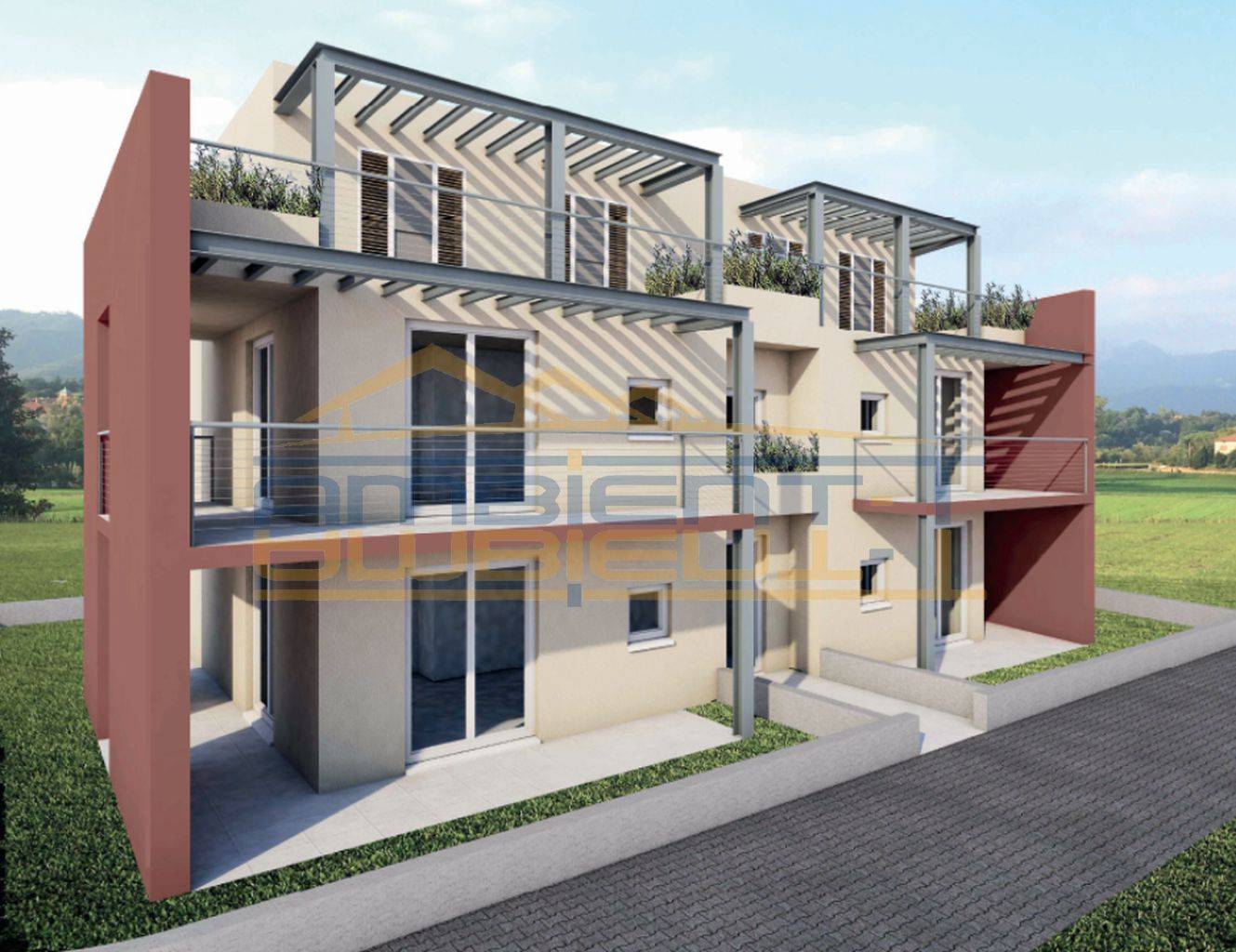 Trilocale via Trento, Centro, Calco