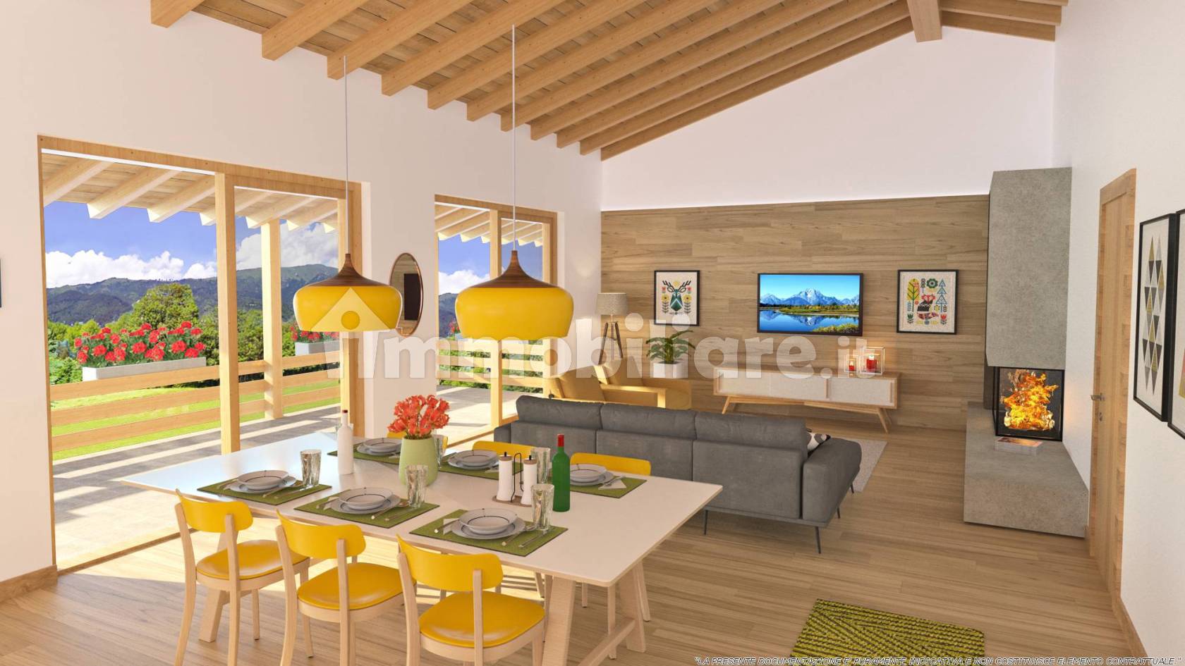 Trilocale nuovo, primo piano, Cerete Alto, Cerete