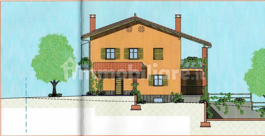 Villa unifamiliare Strada del Merlo, Ferrone, Rocchetto, Mondovì