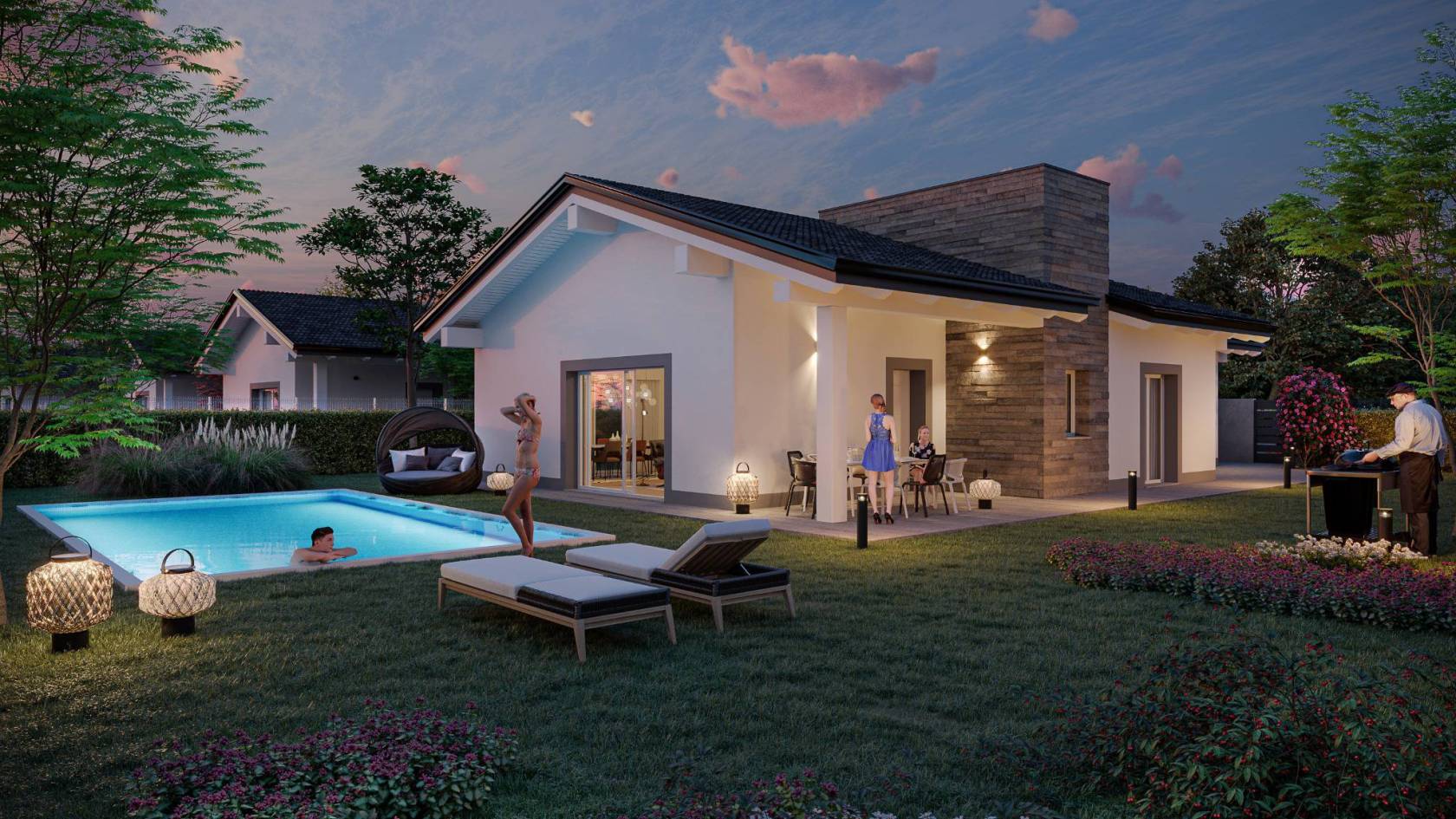 Villa unifamiliare, nuova, 150 m², Centro, Valmorea