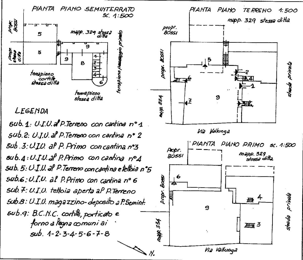 Appartamento via Vallunga, Piea