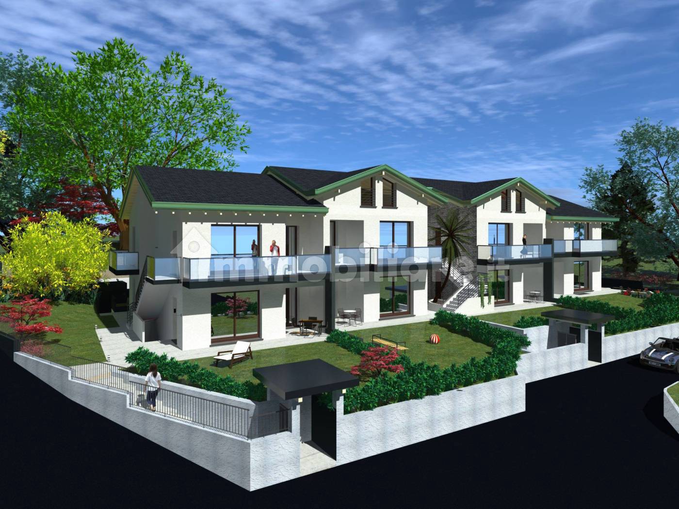 Trilocale via Monte Carmelo, Appiano Gentile