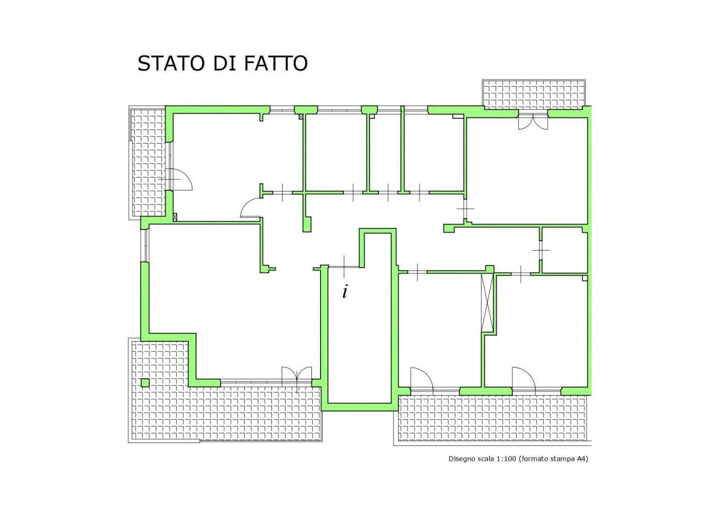 Appartamento da ristrutturare, terzo piano, De Gasperi, Conad, San Benedetto del Tronto