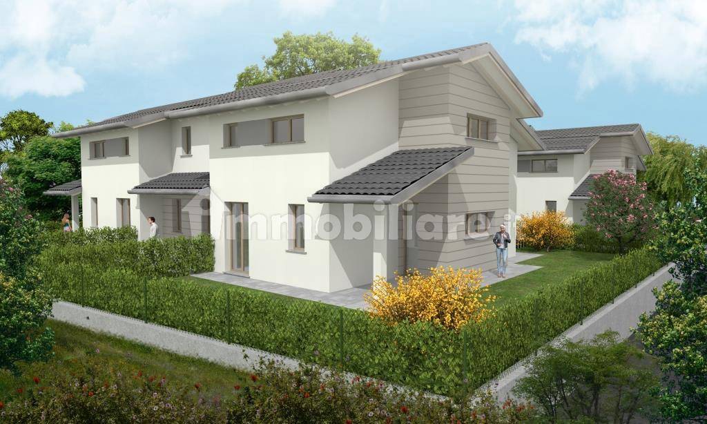 Villa a schiera via Monte Carmelo 29, Centro, Appiano Gentile