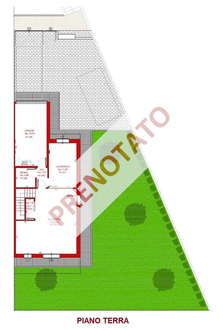 Villa a schiera via Enzo Biagi, Forlimpopoli