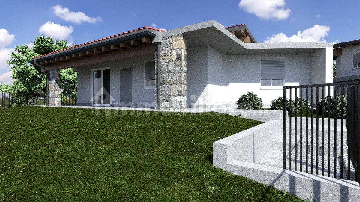 Villa unifamiliare via San Carlo Borromeo, Casco, Cenate Sopra