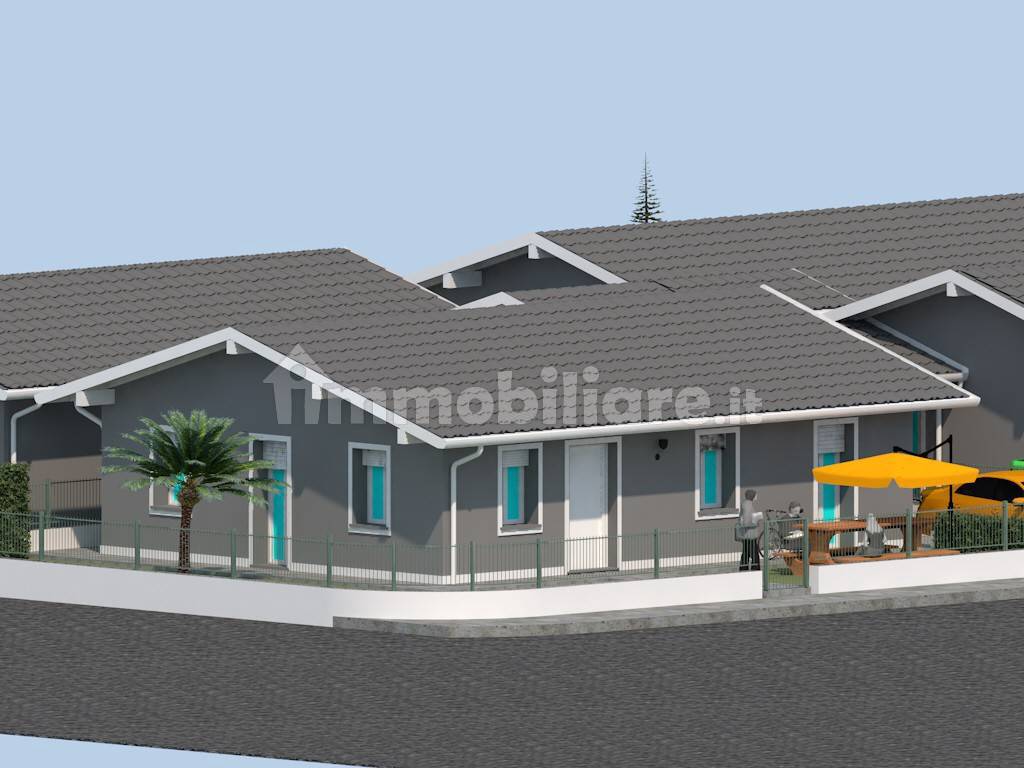 Villa plurifamiliare via Bruno Pari, Volongo