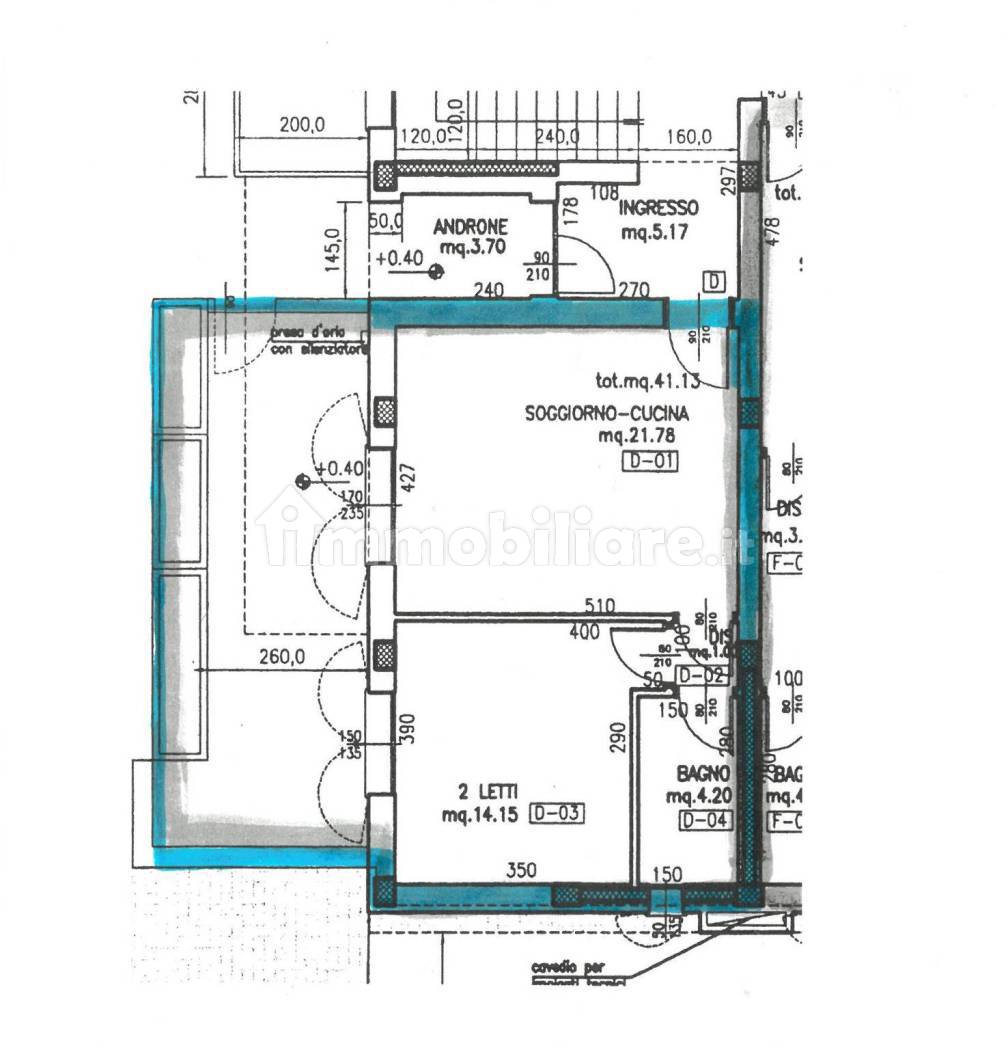 Bilocale nuovo, piano terra, San Benedetto, Forlì