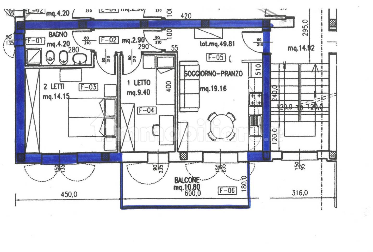 Trilocale nuovo, primo piano, Foro Boario, Forlì