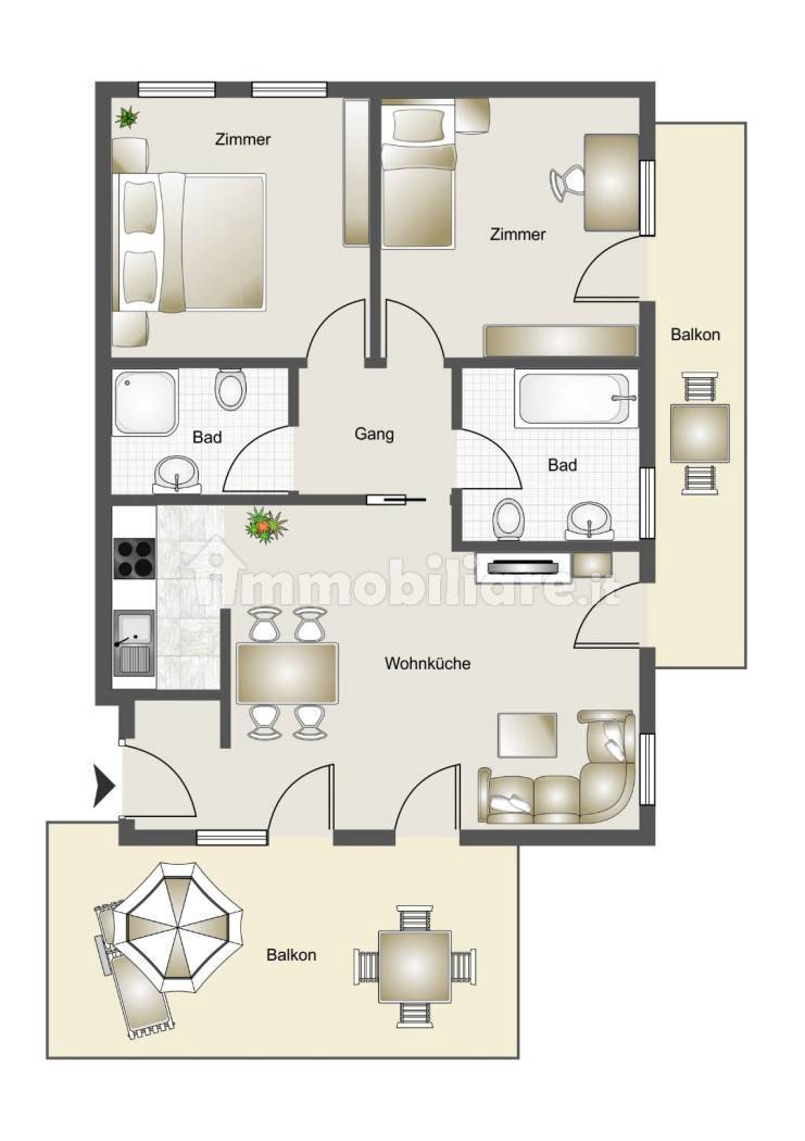 Trilocale buono stato, secondo piano, San Giuseppe, Sesto