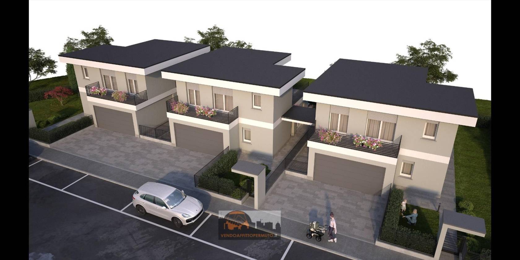 Villa unifamiliare via Milano, Centro, Cologno al Serio