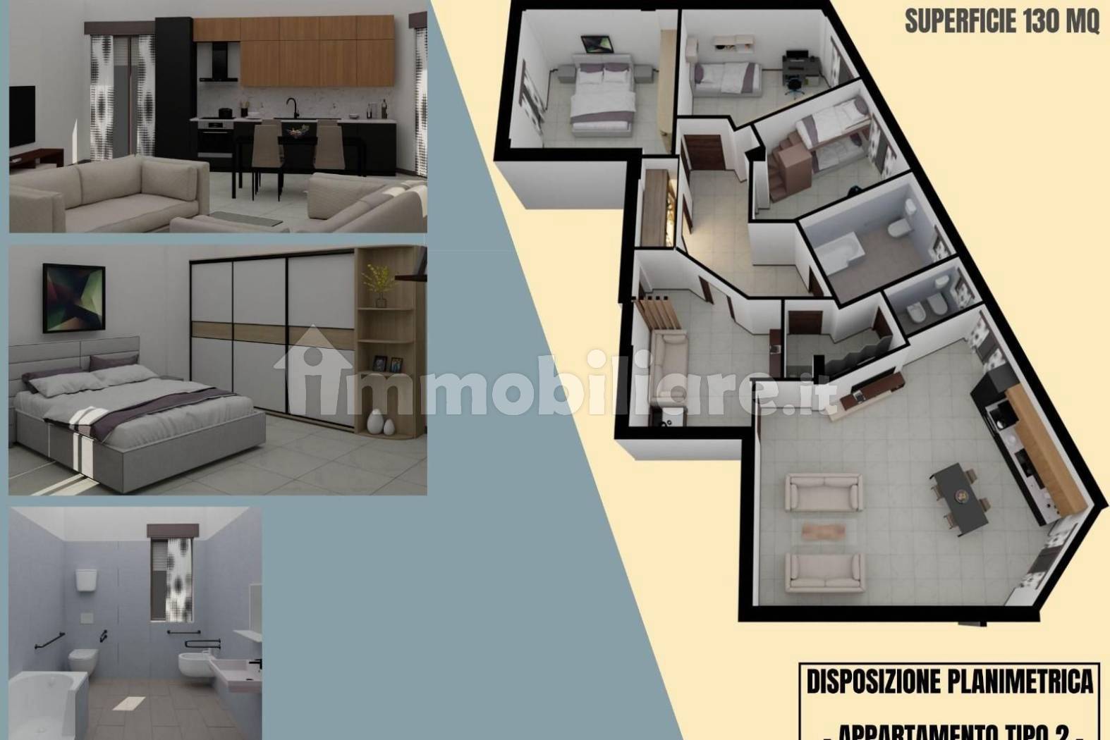 Quadrilocale via Venezia 1, San Prisco