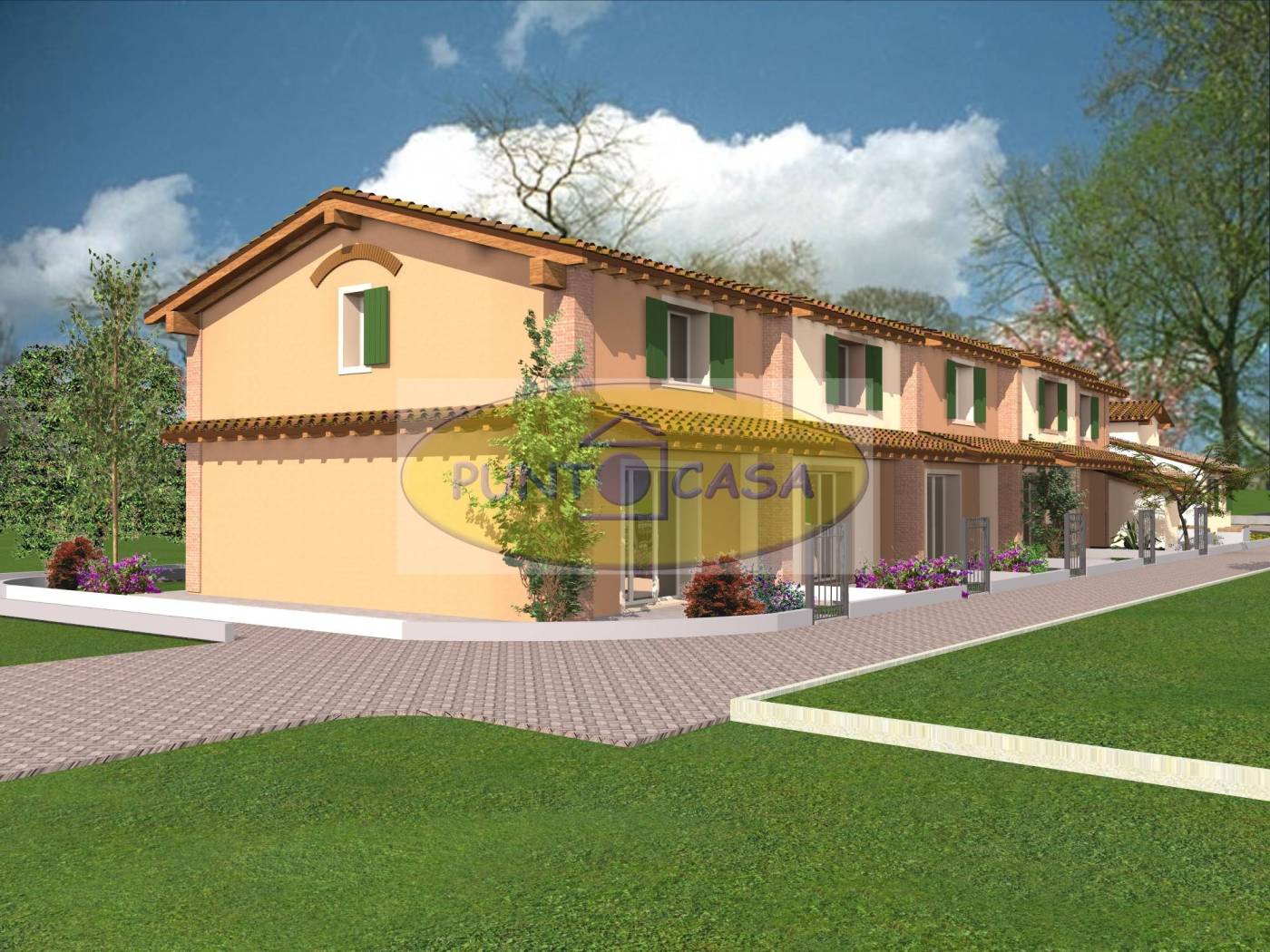 Villa a schiera via Antonio Barni, Dovera