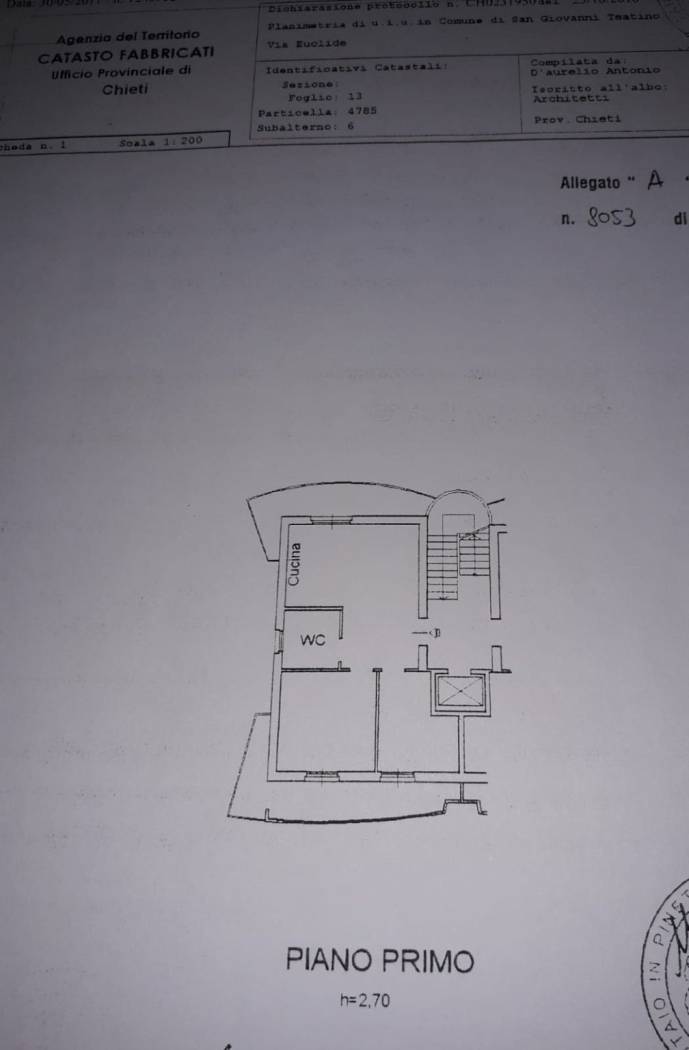 Trilocale via Euclide 2, Sambuceto, San Giovanni Teatino