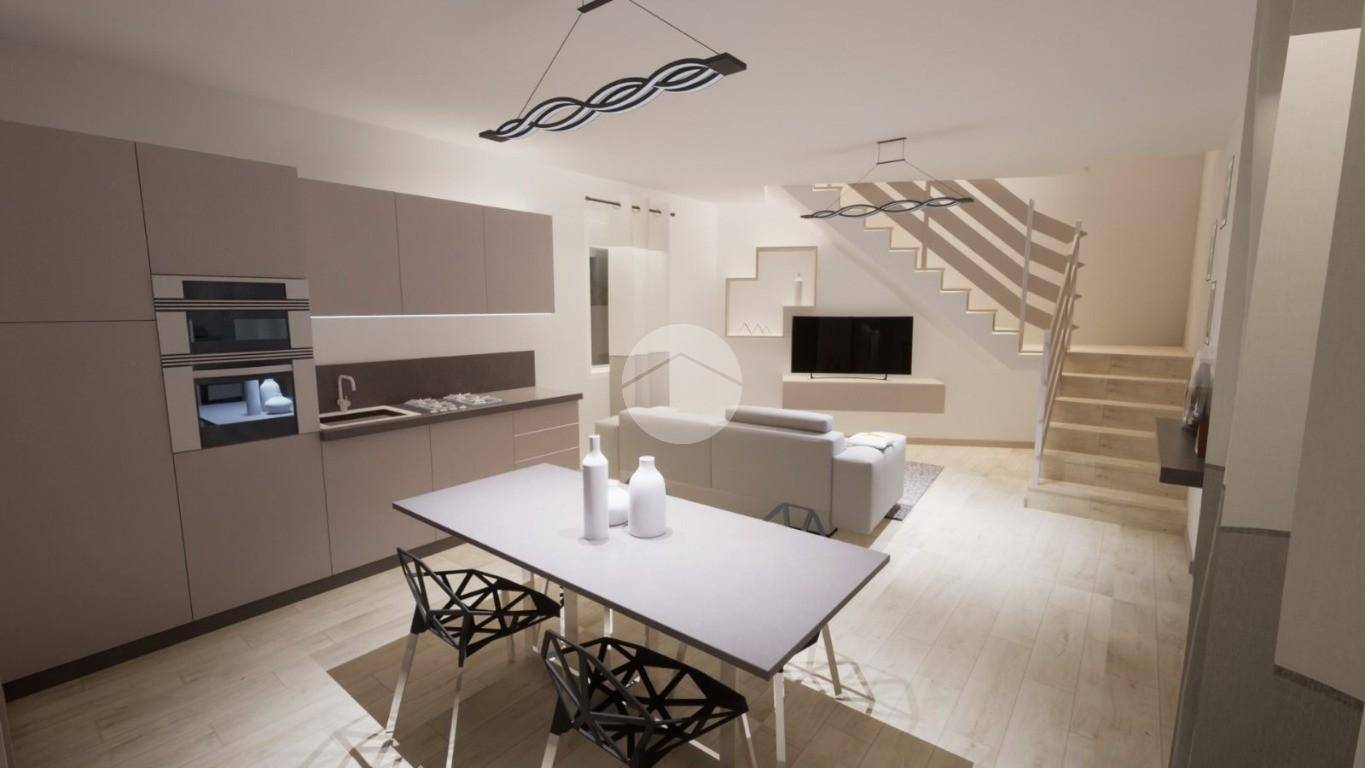 Trilocale via Marchesi 17, Centro, Rovato