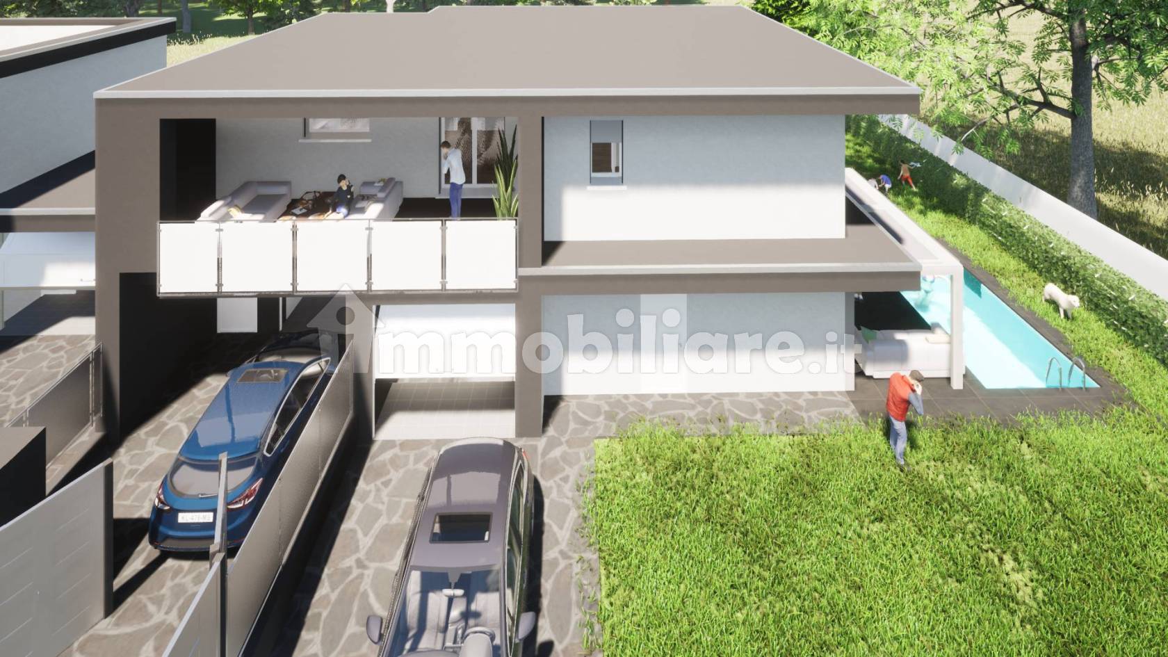 Trilocale via Luigi Einaudi, Caravaggio