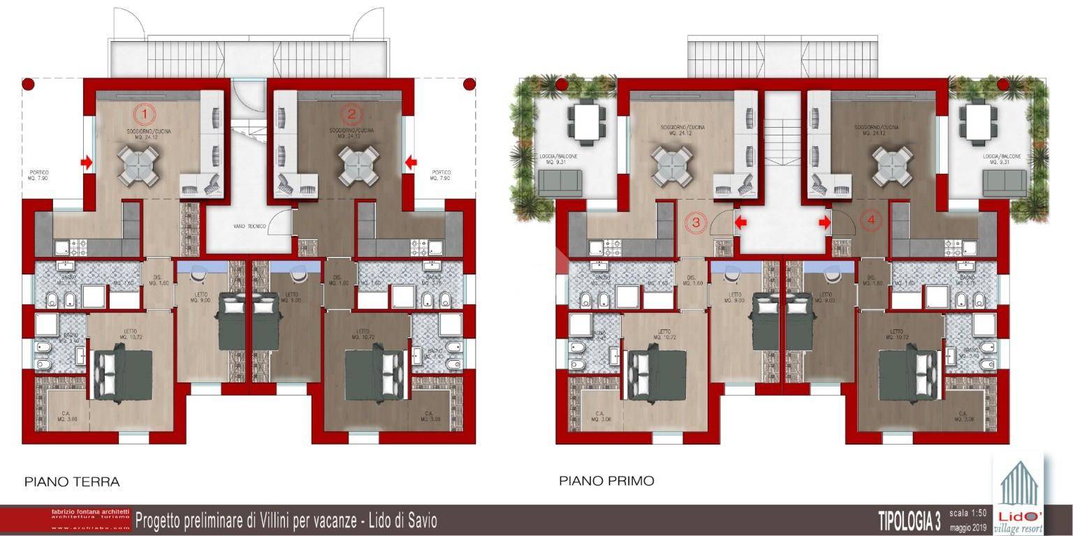 Trilocale via longiano, Lido di Savio - Lido di Classe, Ravenna