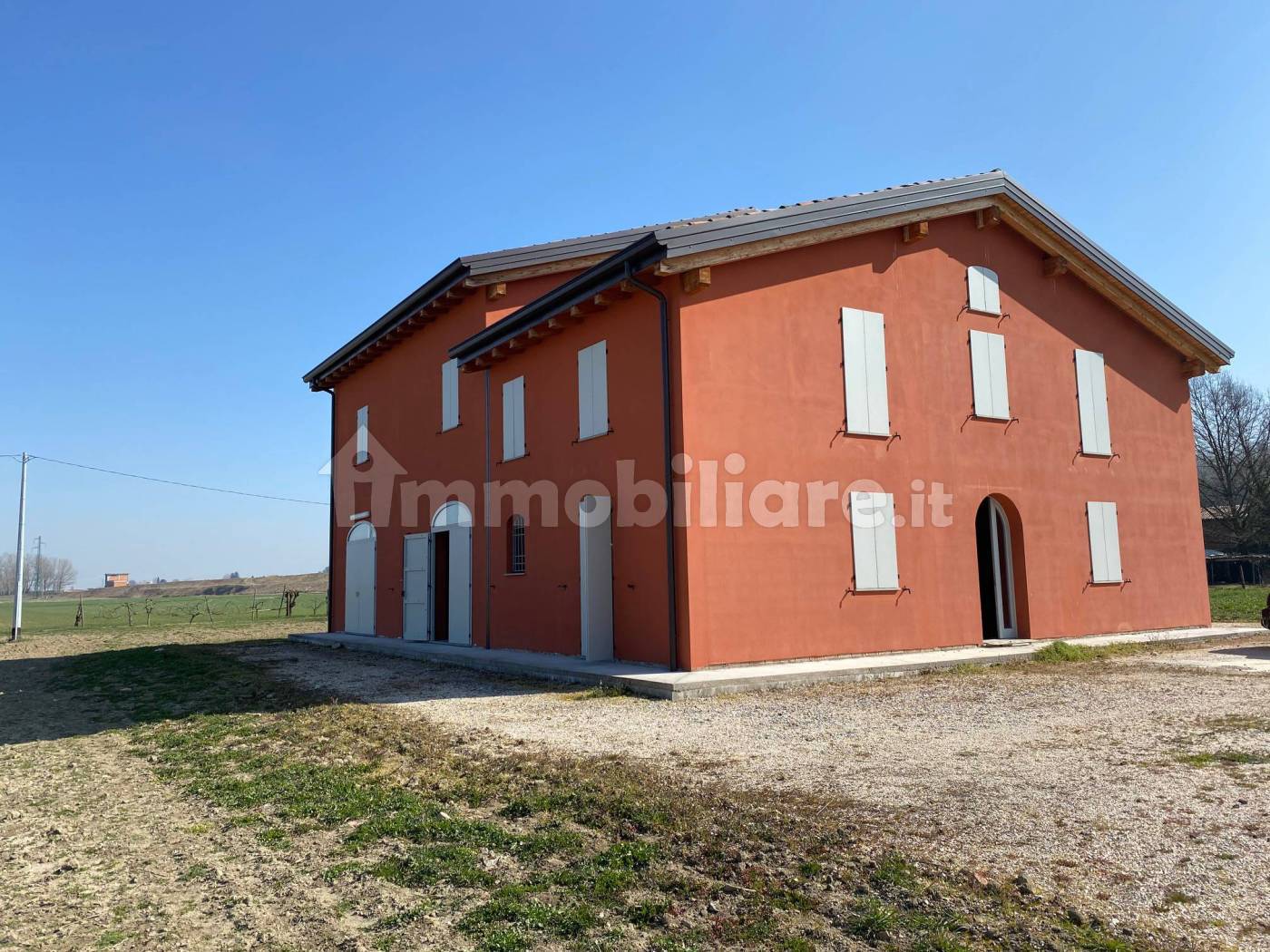 Casa colonica via Statale, San Carlo, Terre del Reno