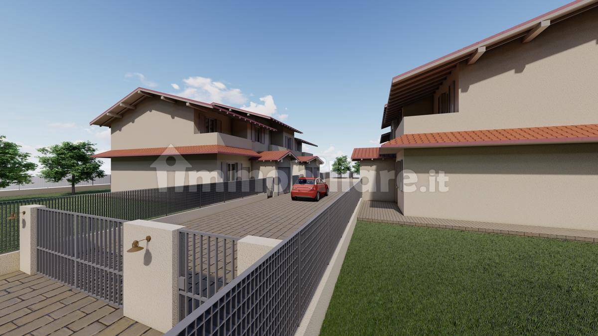 Villa a schiera via Paolo Borsellino 2, Pozzaglio ed Uniti