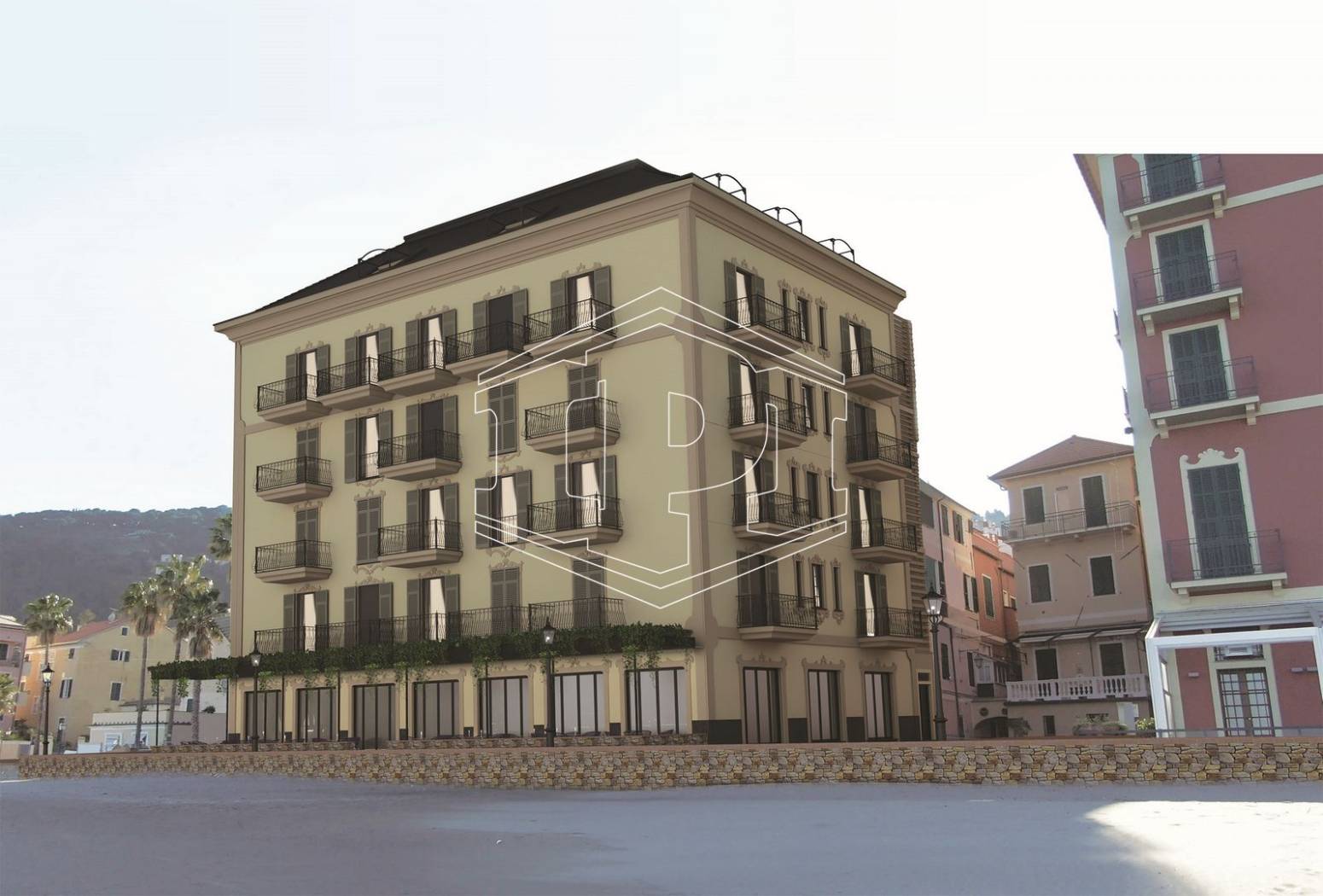 Trilocale piazza 25 Aprile 9, Laigueglia