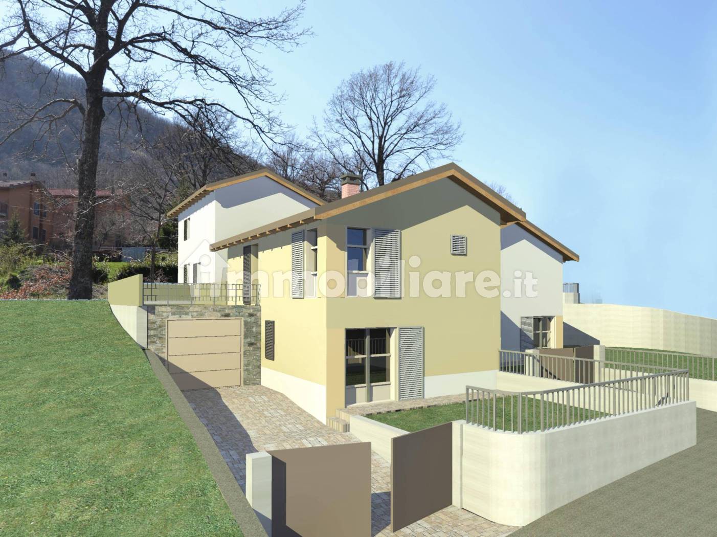 Villa unifamiliare, nuova, 182 m², Baragazza, Castiglione dei Pepoli