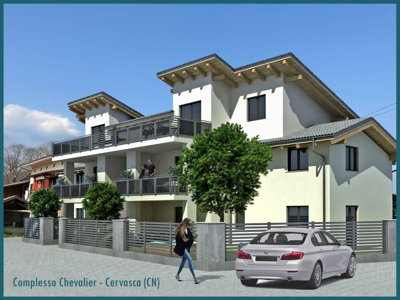 Quadrilocale via Borgo San Dalmazzo, Centro, Cervasca