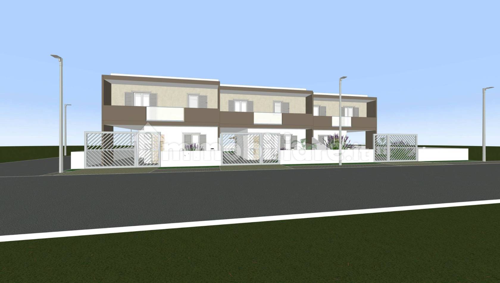 Villa unifamiliare via Madre Teresa di Calcutta, Parete