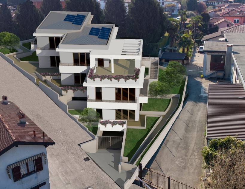 Trilocale via Monte Rosa, Centro, Appiano Gentile