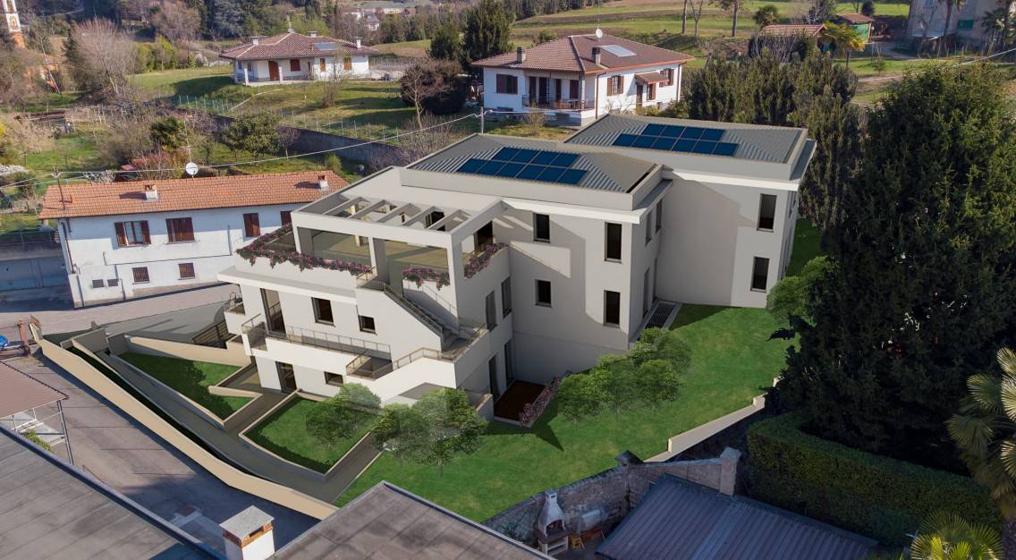 Trilocale via Monte Rosa, Centro, Appiano Gentile