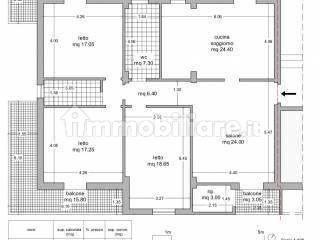 Quadrilocale via Giovanni XXIII, Roccella Ionica
