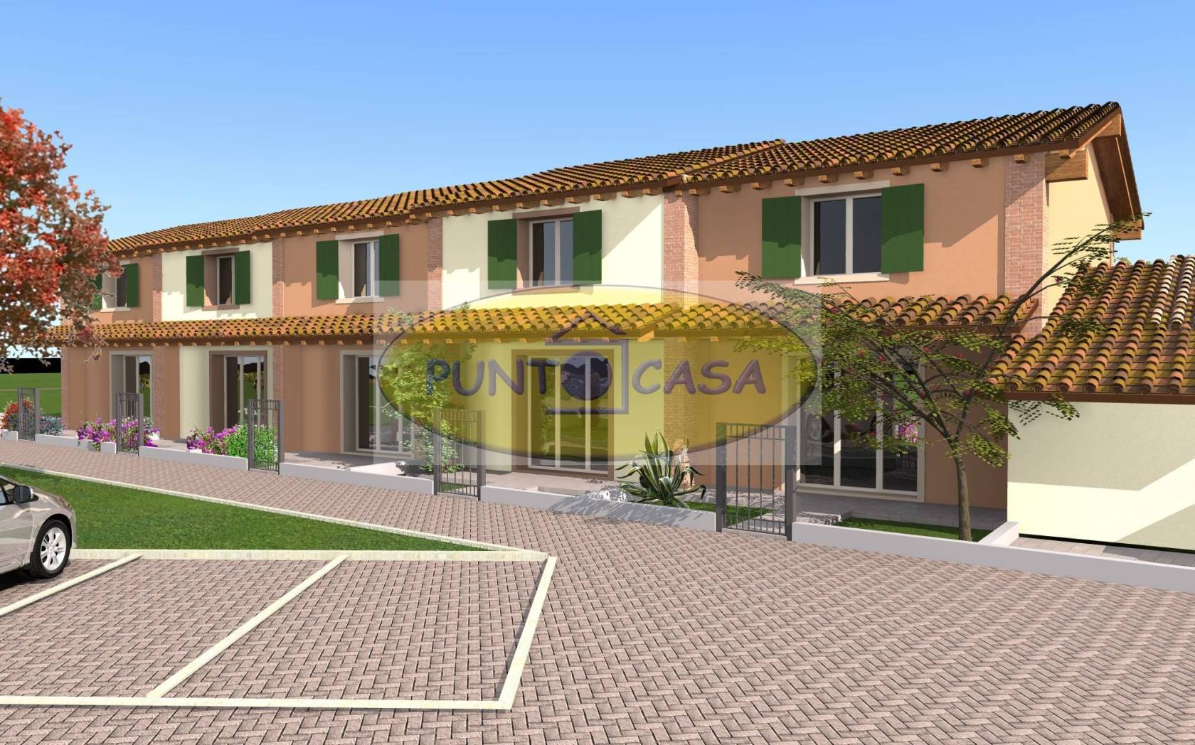 Villa a schiera via Antonio Barni, Dovera