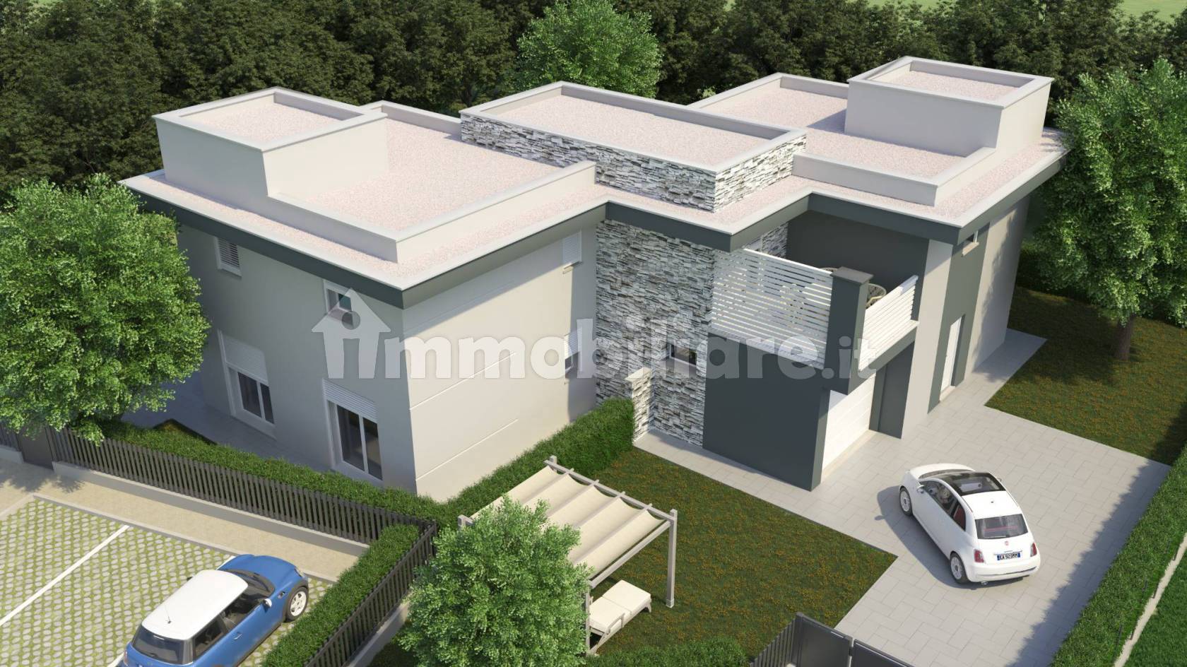 Trilocale pilastrello, Parma