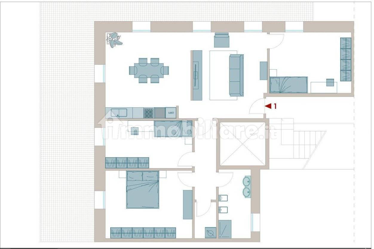 Quadrilocale corso Giacomo Matteotti, Centro Storico, Jesi