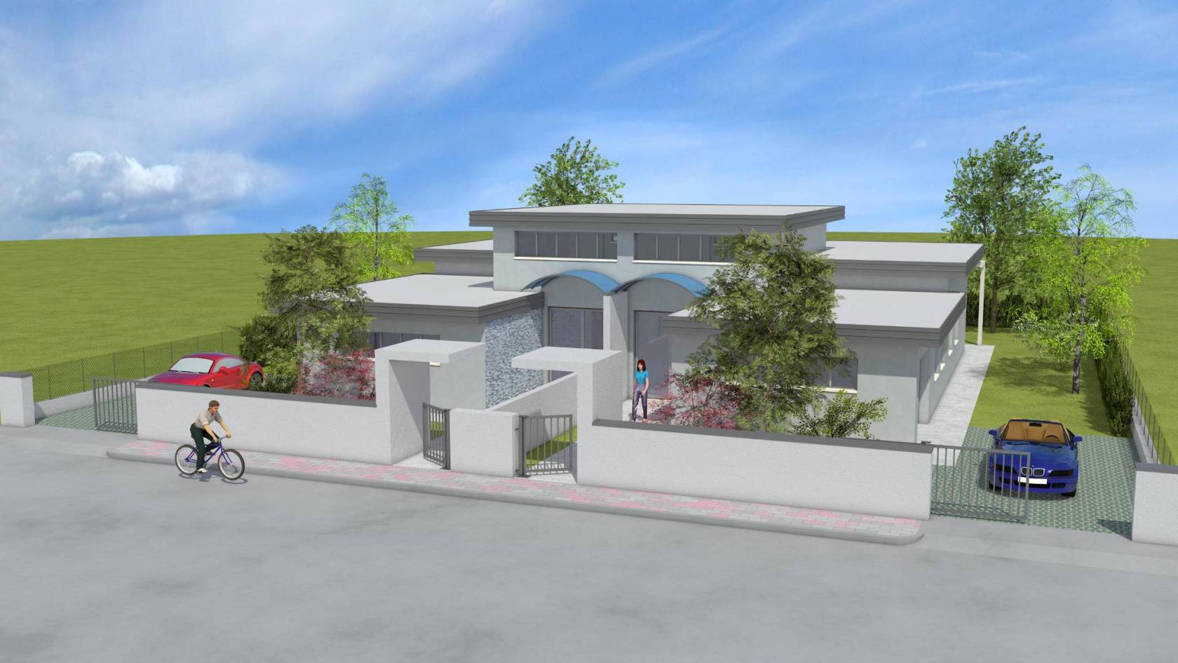 Villa bifamiliare via Vincenzo Bellini, Gatteo