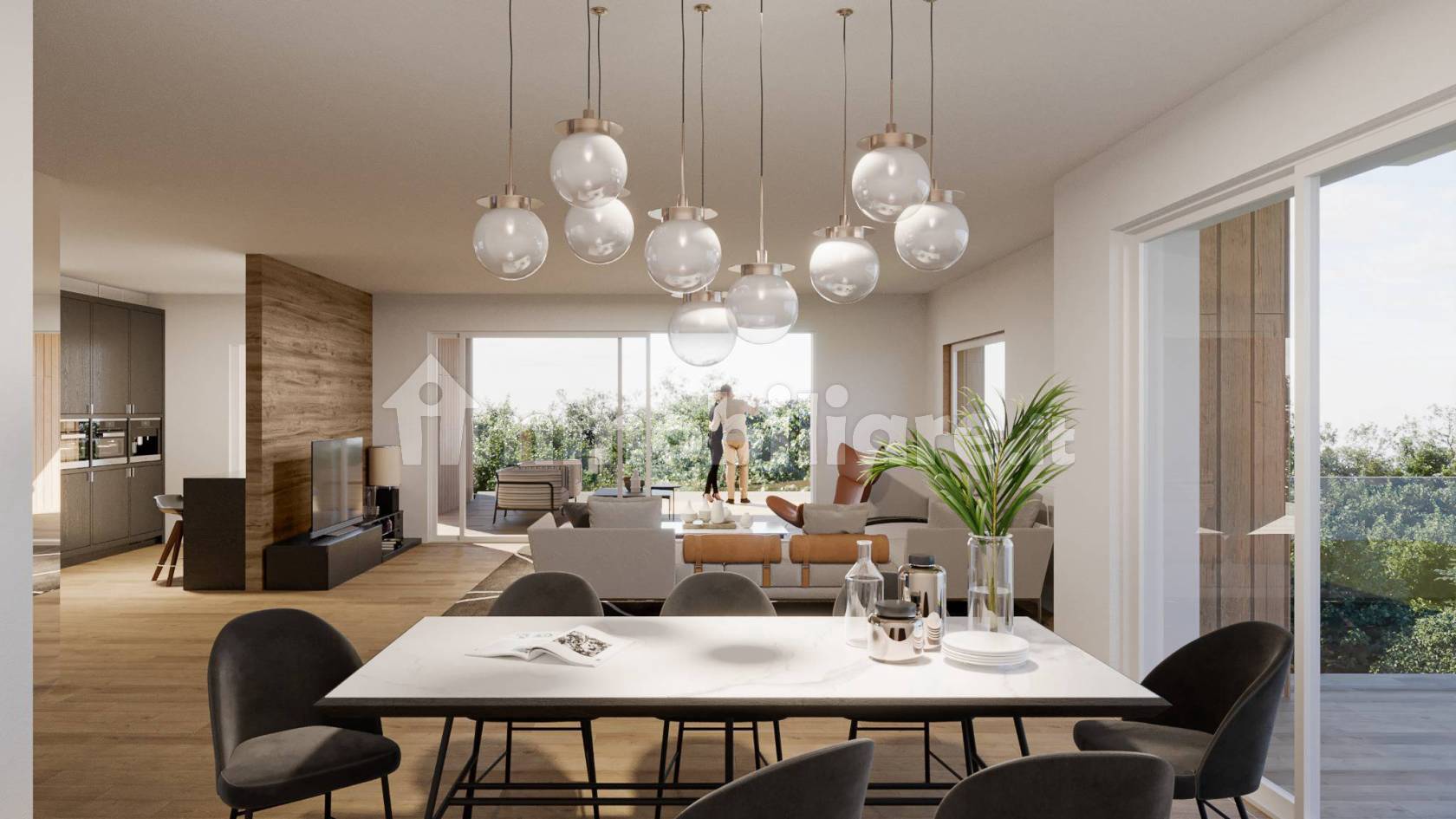 Attico via Cristoforo Colombo 8, Centro, Cantù